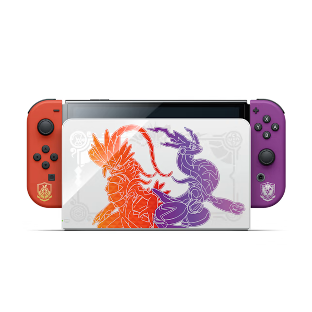Nintendo Switch OLED Model Pokémon Scarlet and Violet Edition Console ...